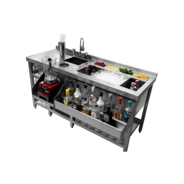 Stainless Steel Cocktail/Bar Station | Expert Commercial Kitchen