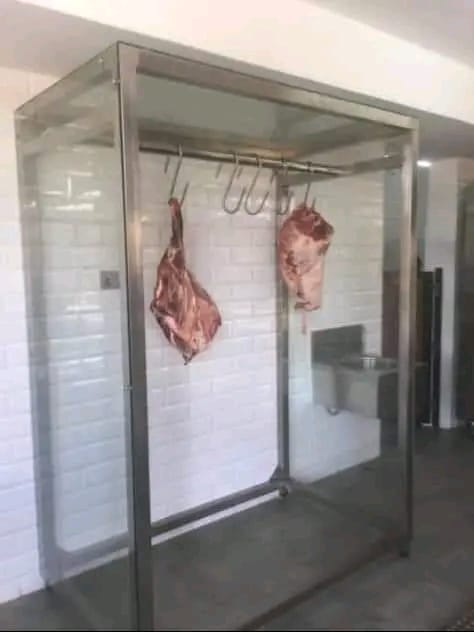 Stainless Steel Meat Display Room | Expert Commercial Kitchen