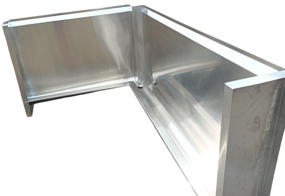 Stainless Steel L-Shaped Urinal | Expert Commercial Kitchen